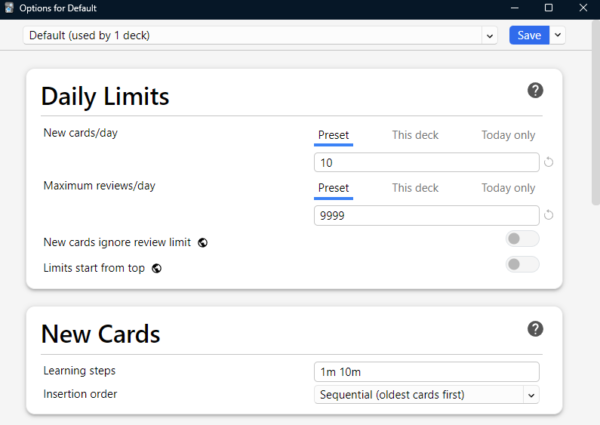 1A: Basic Anki Setup - Refold